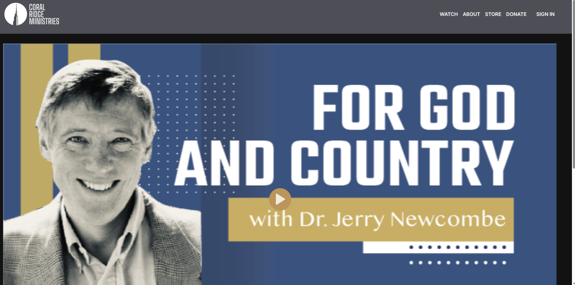 Jerry Newcombe – For God and Country